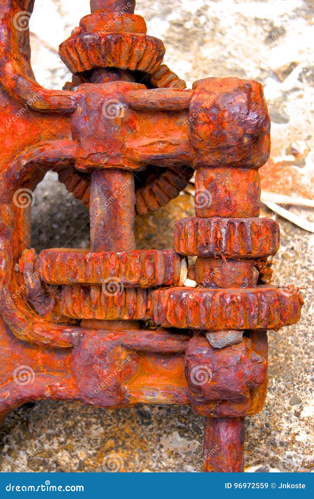Rusty gearbox stock image. Image of wheels, wheel, gear - 96972559