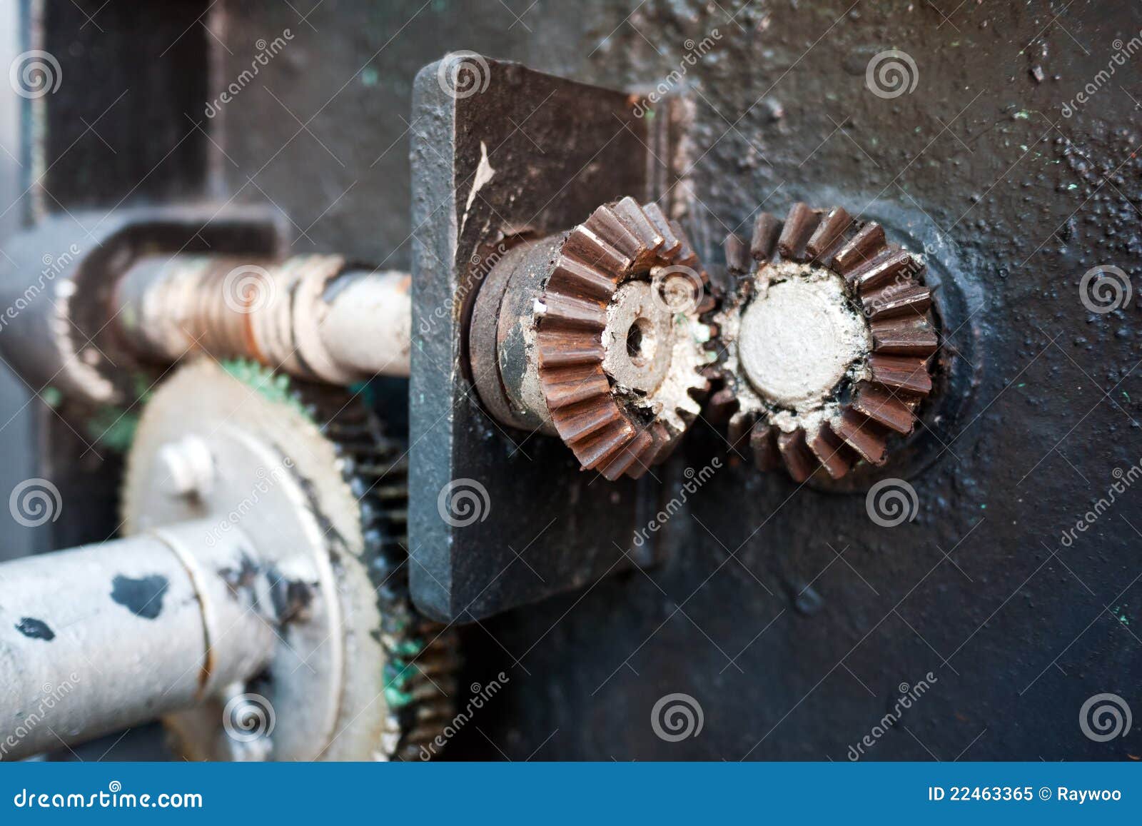 Rusty gears stock image. Image of gearing, group, equipment - 22463365