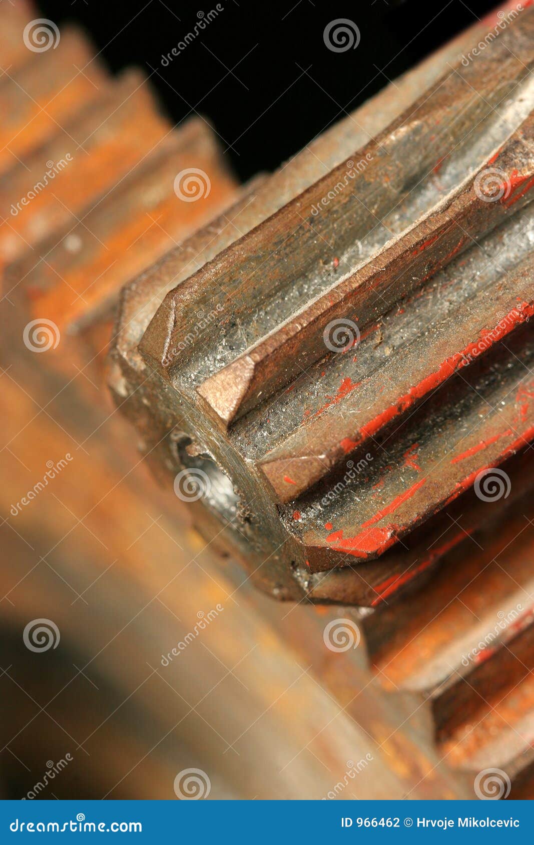 Rusty gears stock photo. Image of industrial, mechanism - 966462