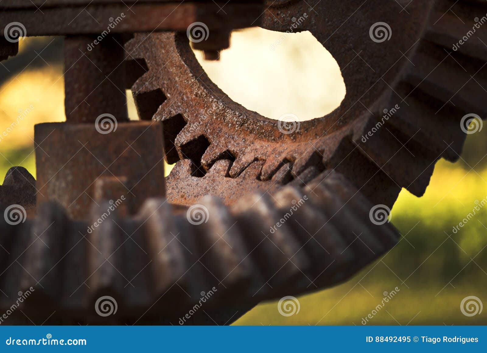 Rusty gears stock image. Image of gearing, metal, smutty - 88492495