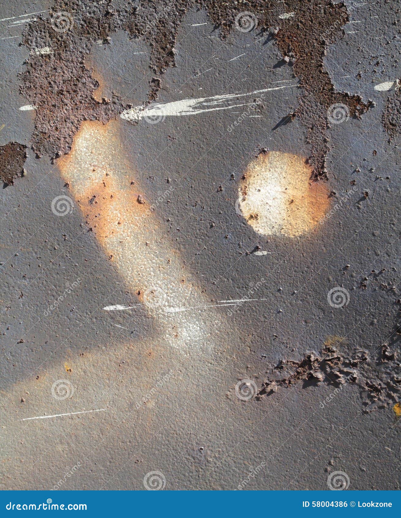 A Rusty Golf Swing Abstract Stock Photo - Image of figures, form: 58004386