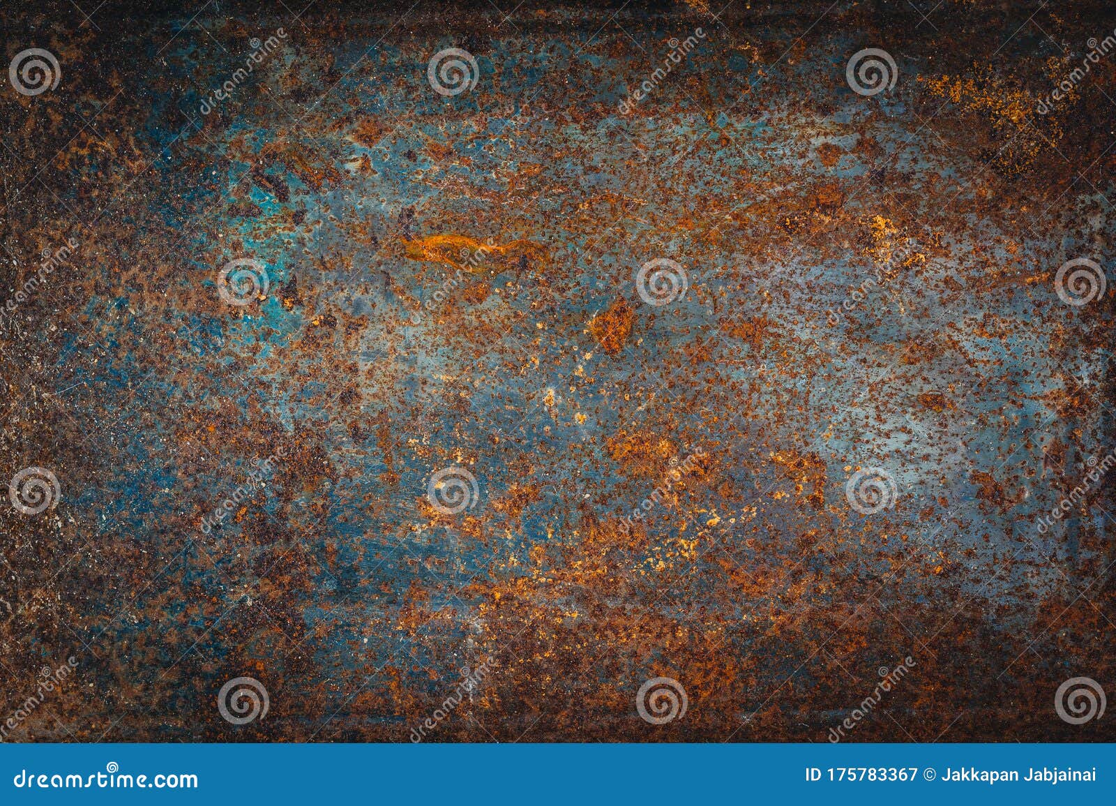 Rusty Grain on Metal Background Stock Image - Image of pattern, detail ...