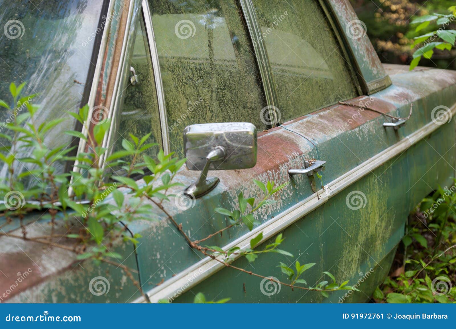 Rusty green car stock image. Image of metal, broken, grunge - 91972761
