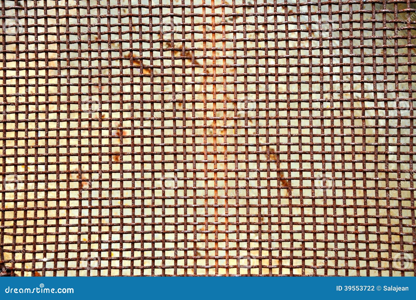 Rusty grid iron screen stock photo. Image of corrosion - 39553722