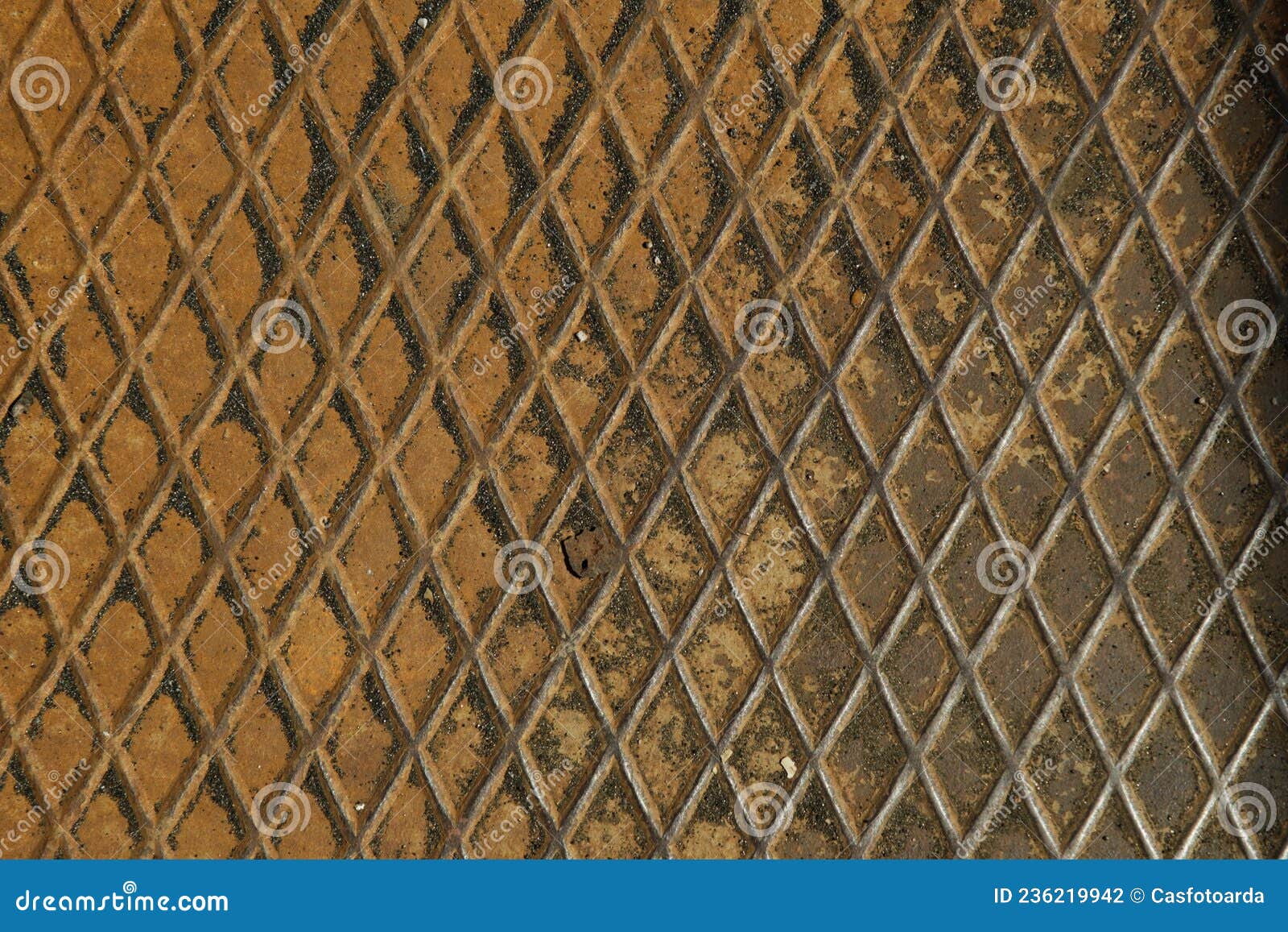 Rusty Grid Metal Sheet Textured Background Stock Photo - Image of dark ...