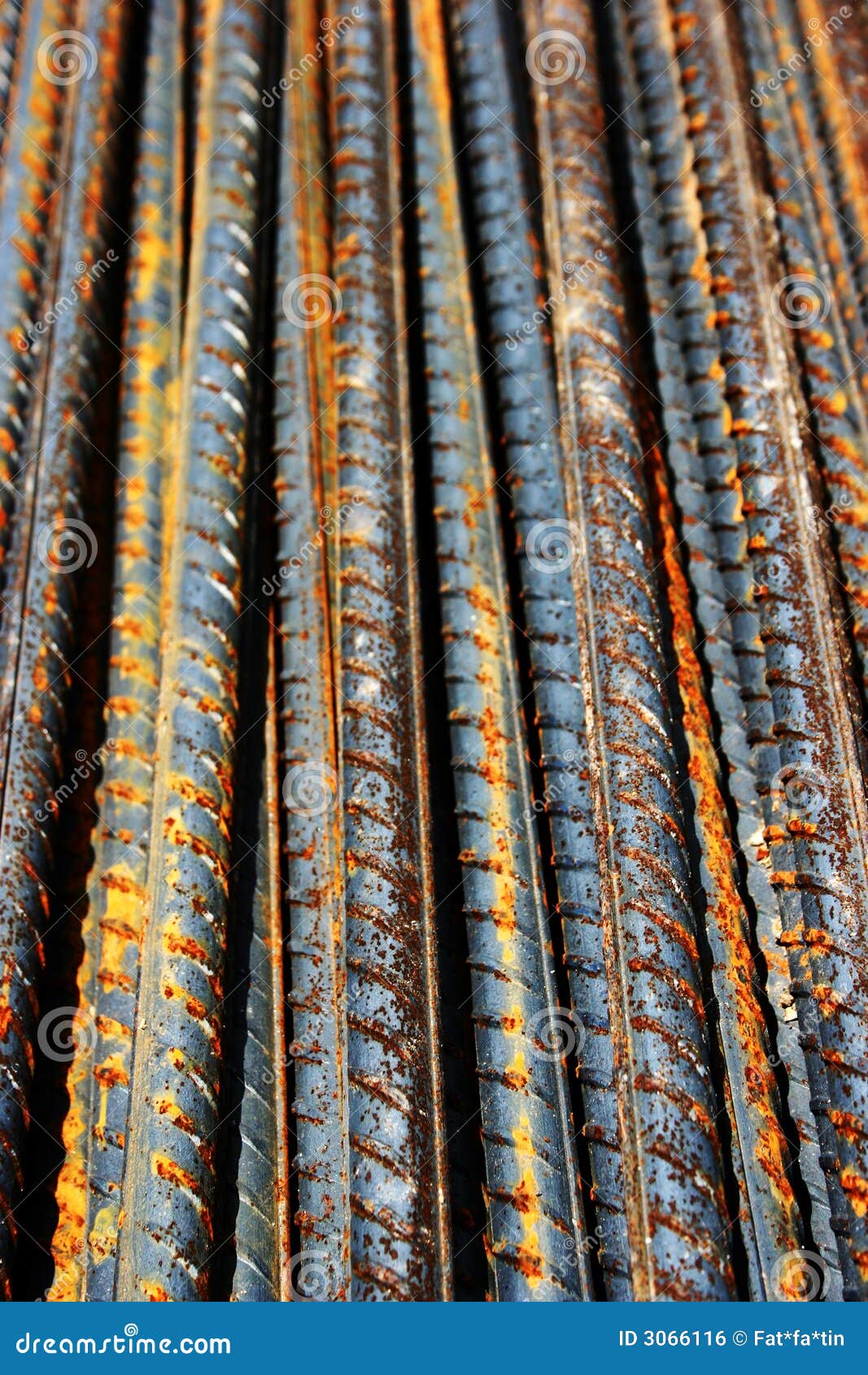 Rusty grunge steel rods stock photo. Image of build, grey - 3066116