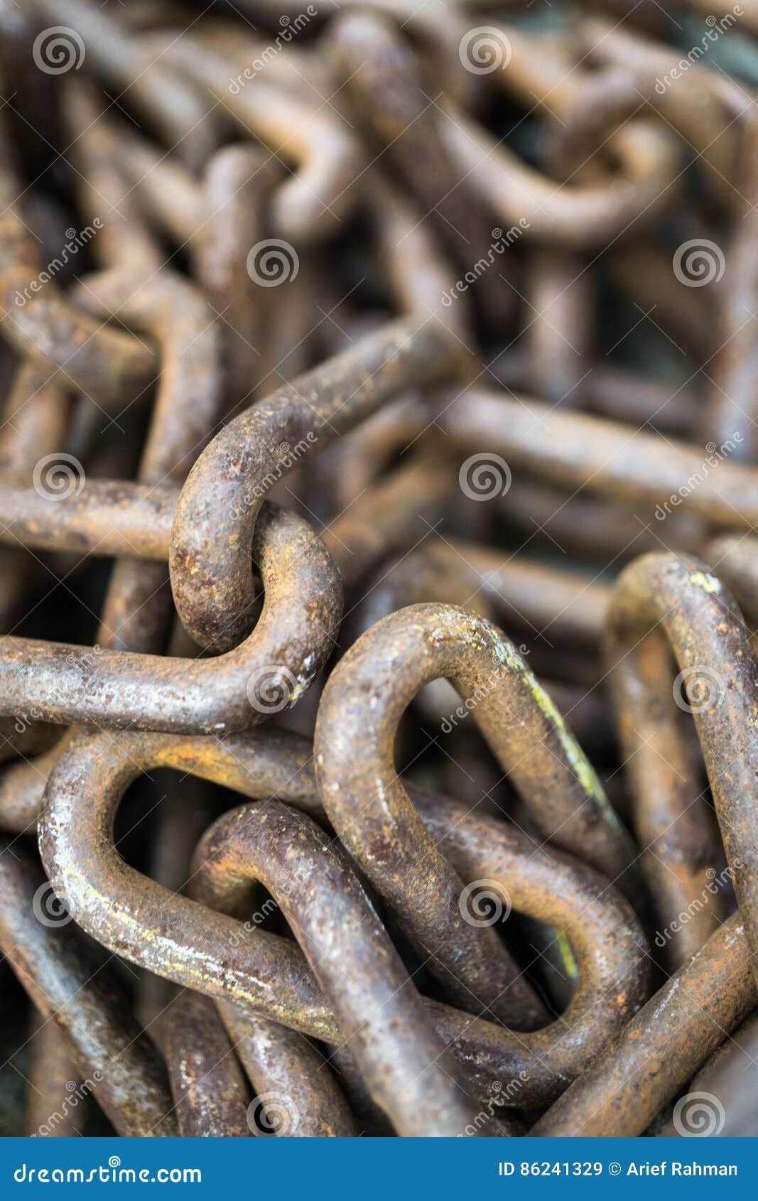 Rusty Metal Chain Grunge Texture Stock Image - Image of scratched, iron ...