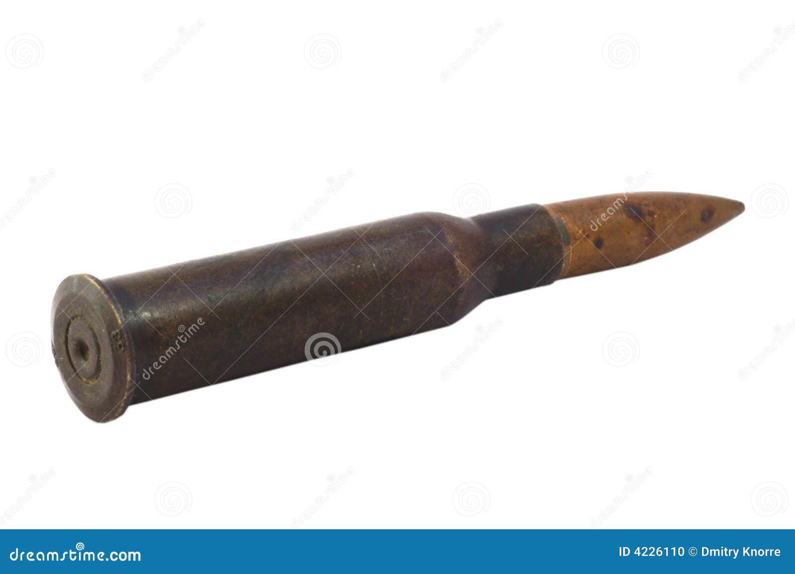 Rusty gun cartridge stock photo. Image of fire, steel - 4226110