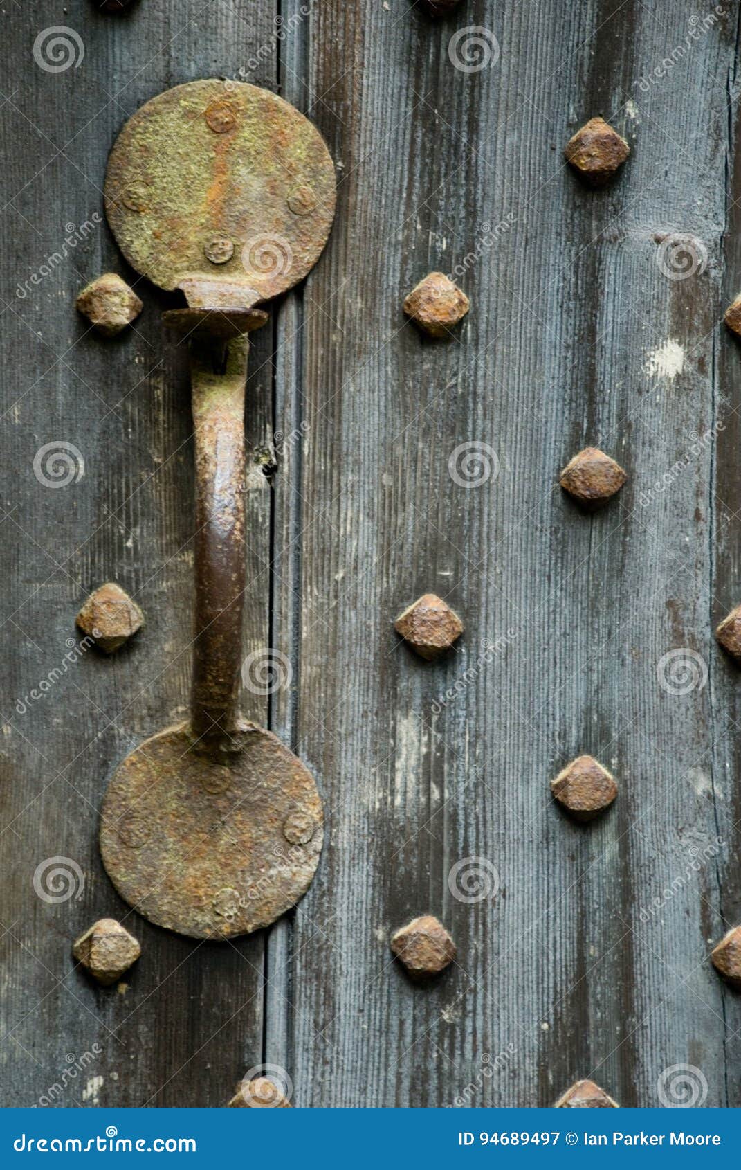 Rusty Handle stock image. Image of rustic, close, studded - 94689497