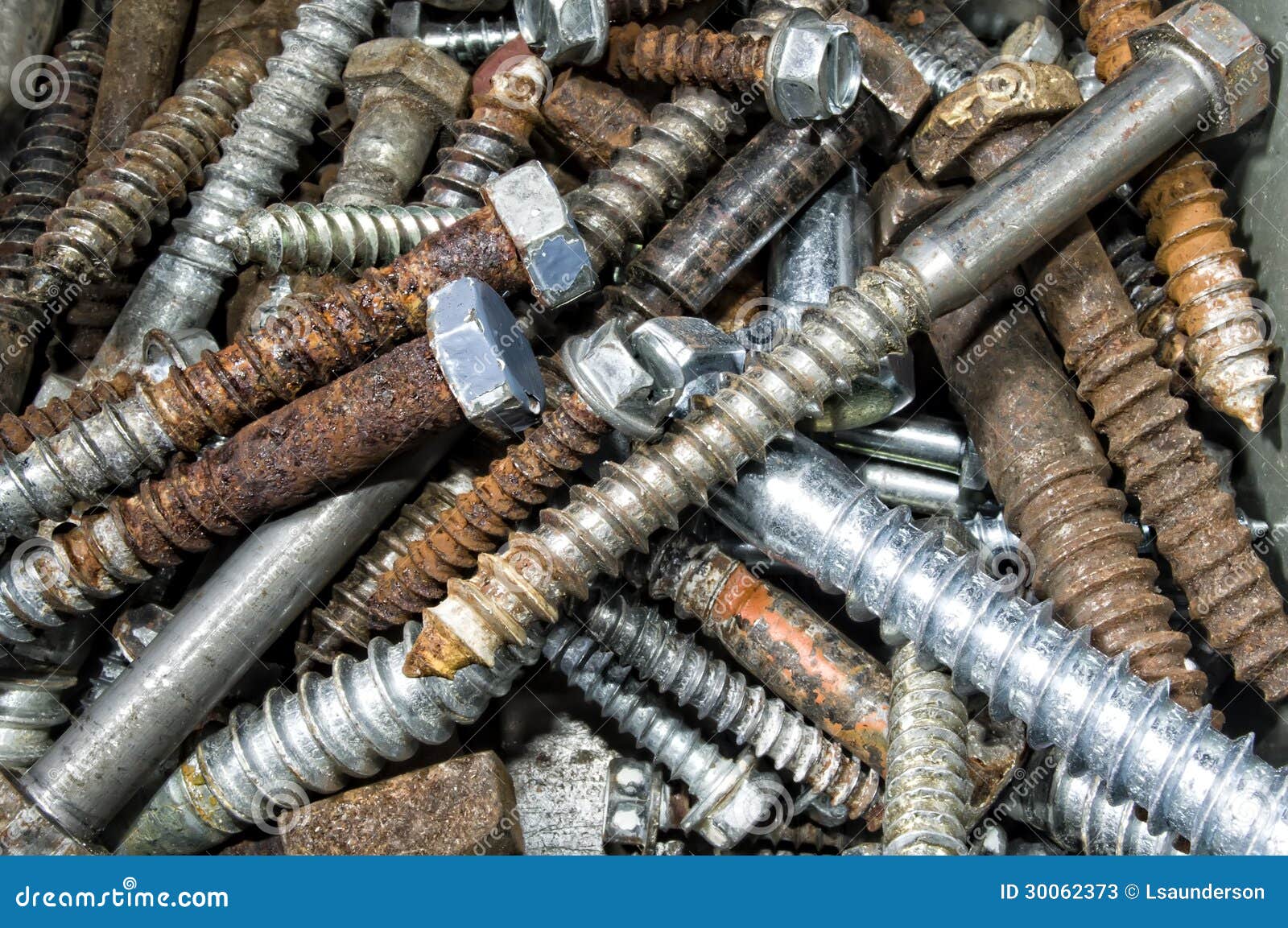Hex Bolt stock image. Image of dust, steel, industry - 30062373