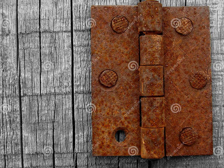 Rusty hinge stock photo. Image of natural, symbol, texture - 11456660