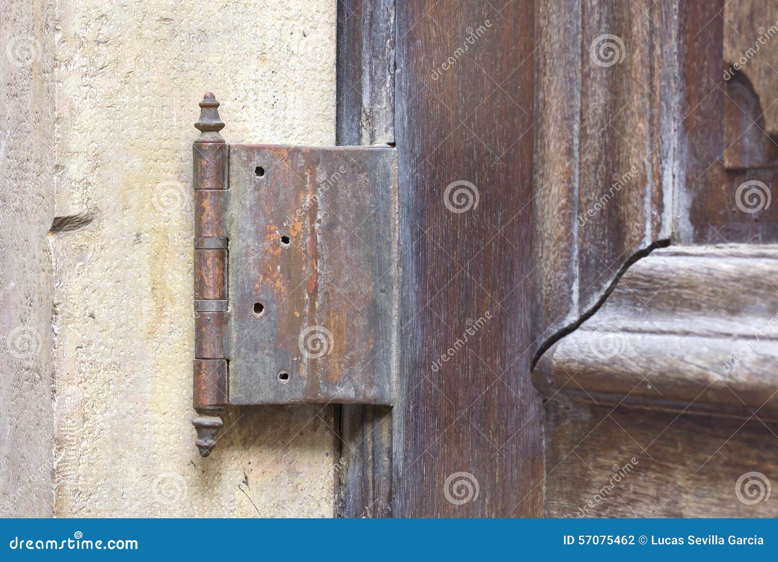Rusty hinge stock photo. Image of texture, home, house - 57075462