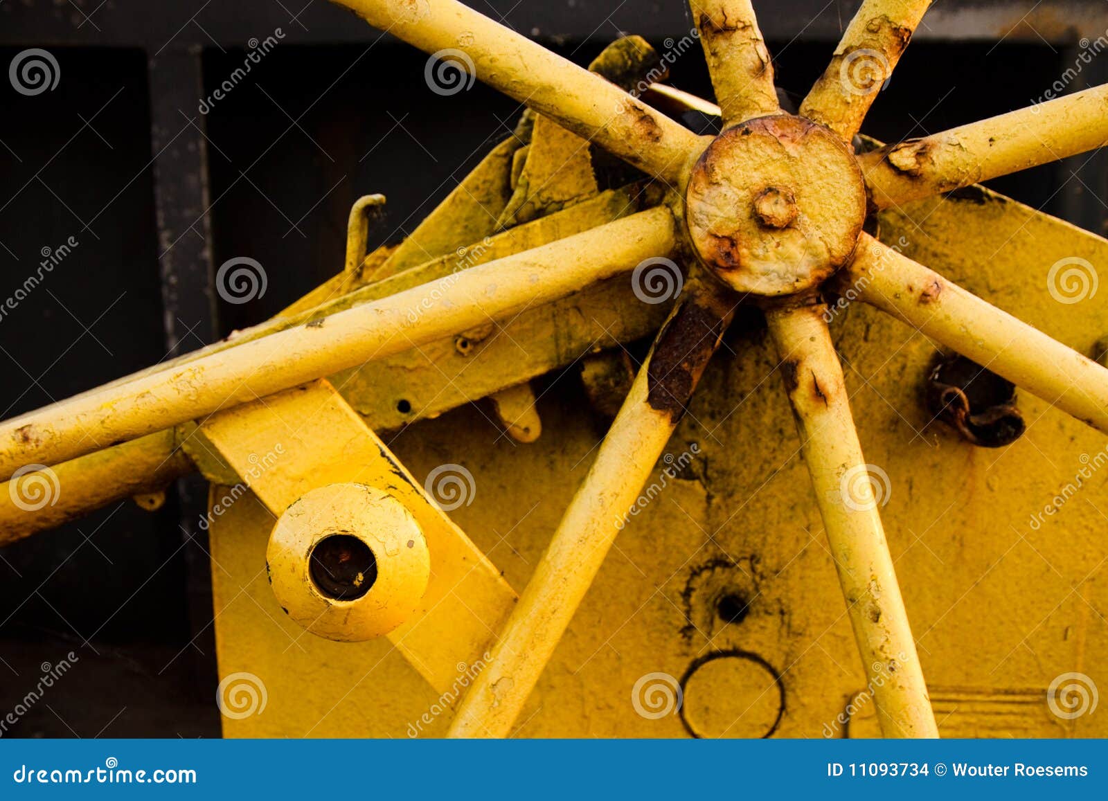 Rusty industrial machinery stock photo. Image of industry - 11093734
