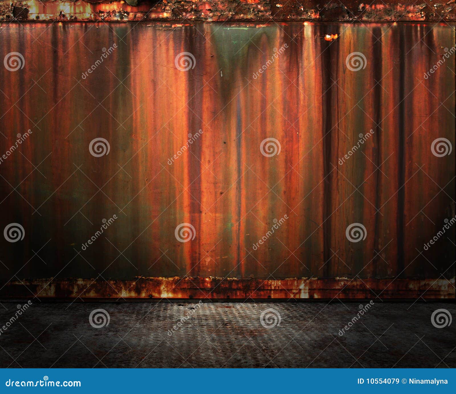 Rusty interior stock image. Image of spotlight, copy - 10554079