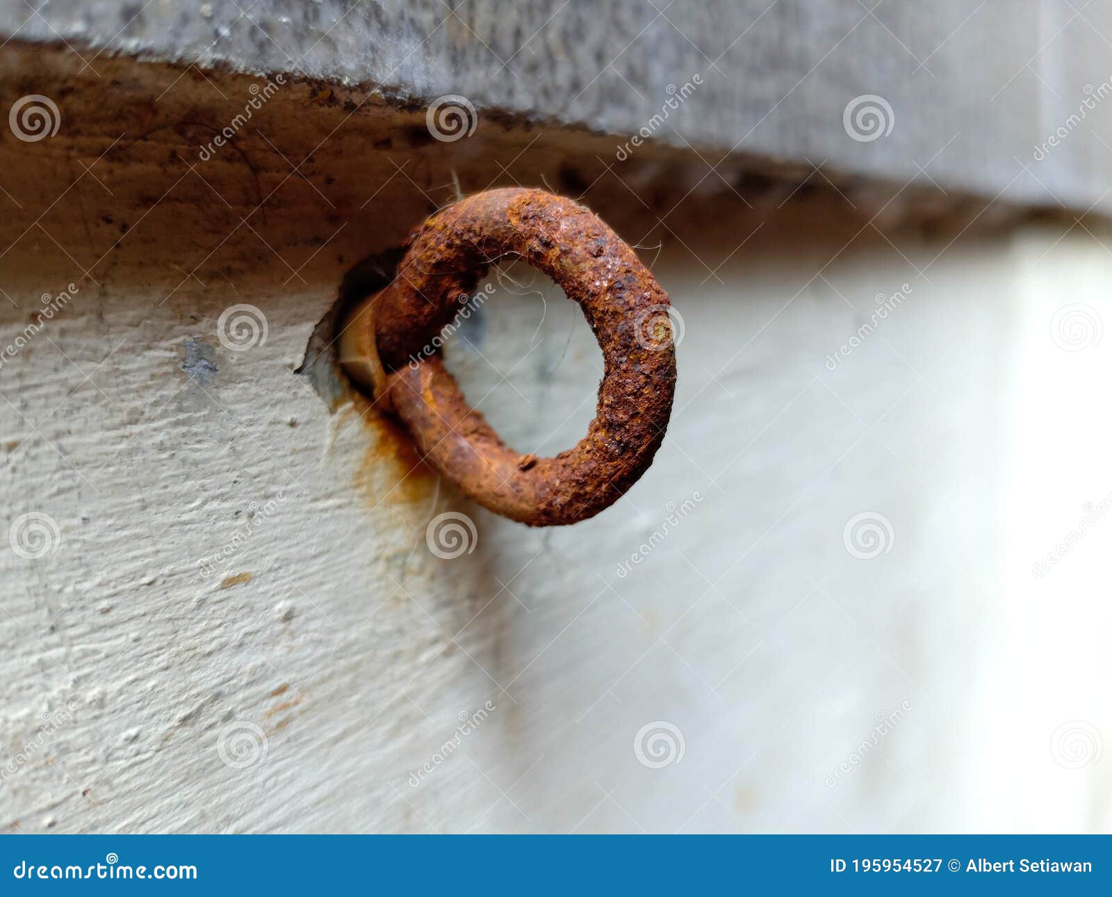 Rusty Iron Bolts Exposed To Oxidation Process Stock Image - Image of ...