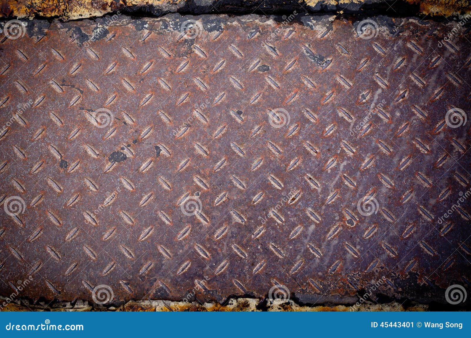 Rusty iron stock image. Image of plate, iron, metallic - 45443401