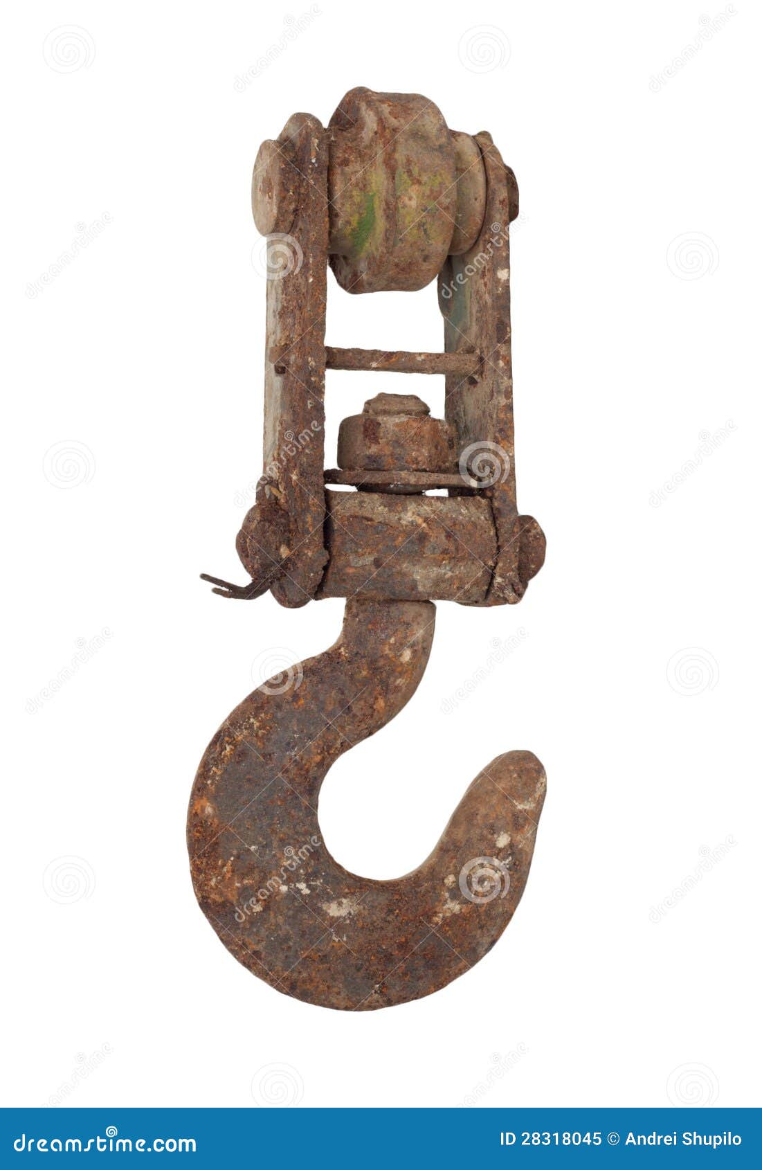 Rusty iron hook stock image. Image of connection, equipment - 28318045