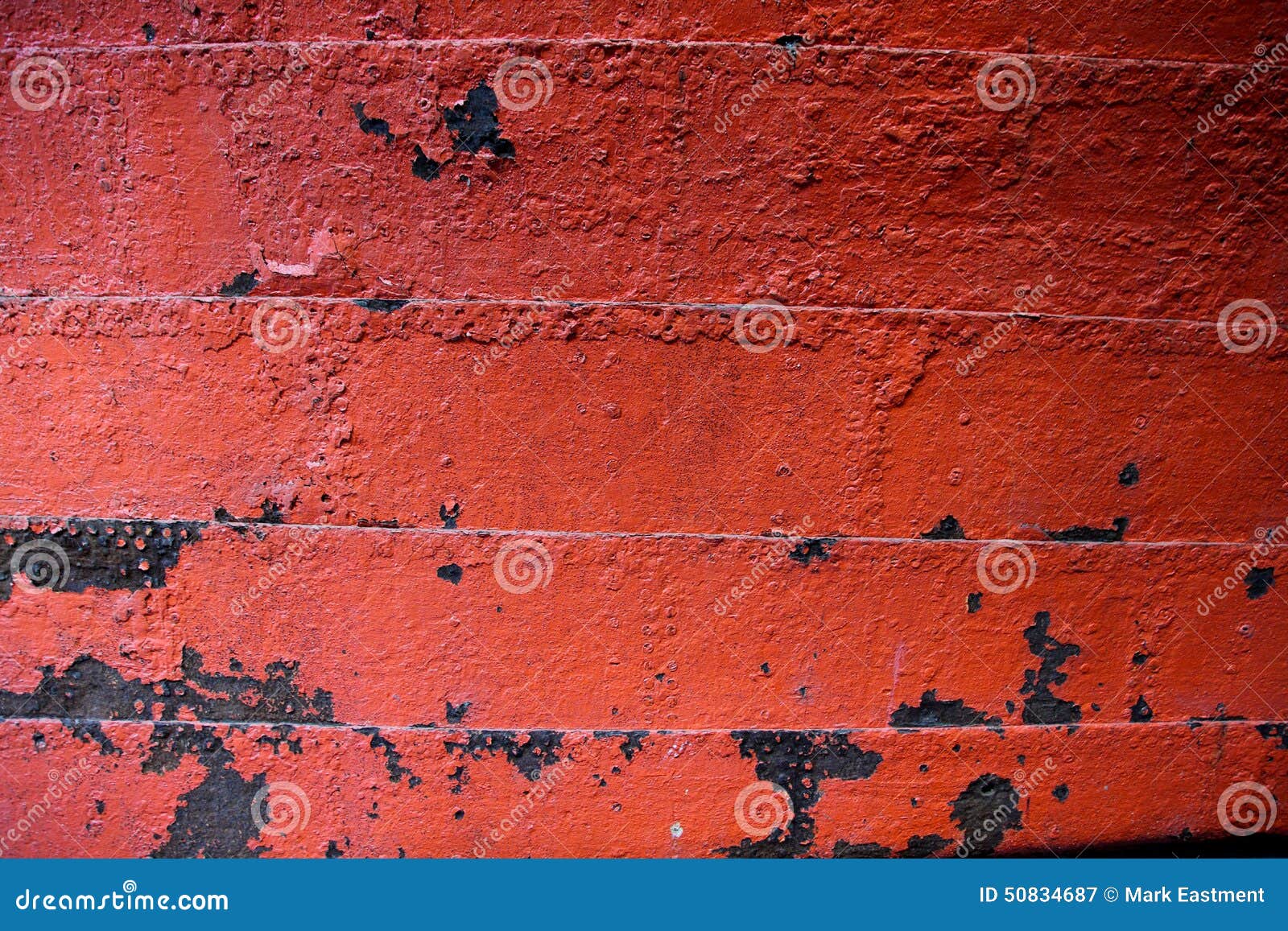 Rusty Iron on an Old Ships Hull Stock Image - Image of strong, rusted ...