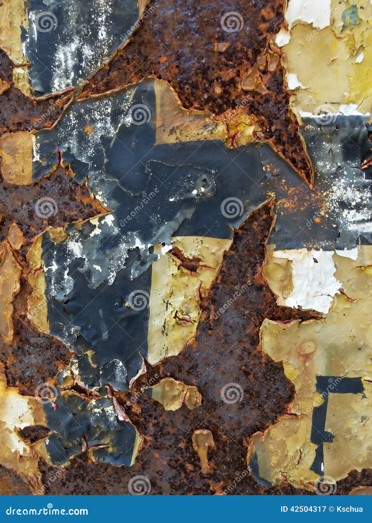 Rusty Iron Panel Background Texture Stock Image - Image of empty, iron ...