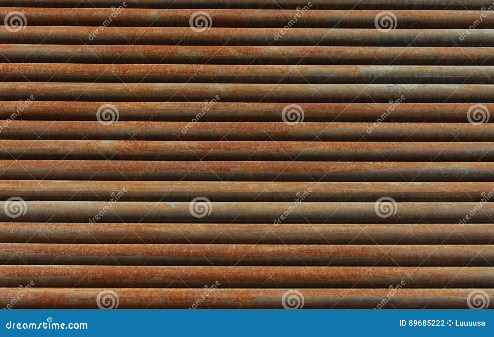 Rusty iron pipe stock photo. Image of closeup, objects - 89685222