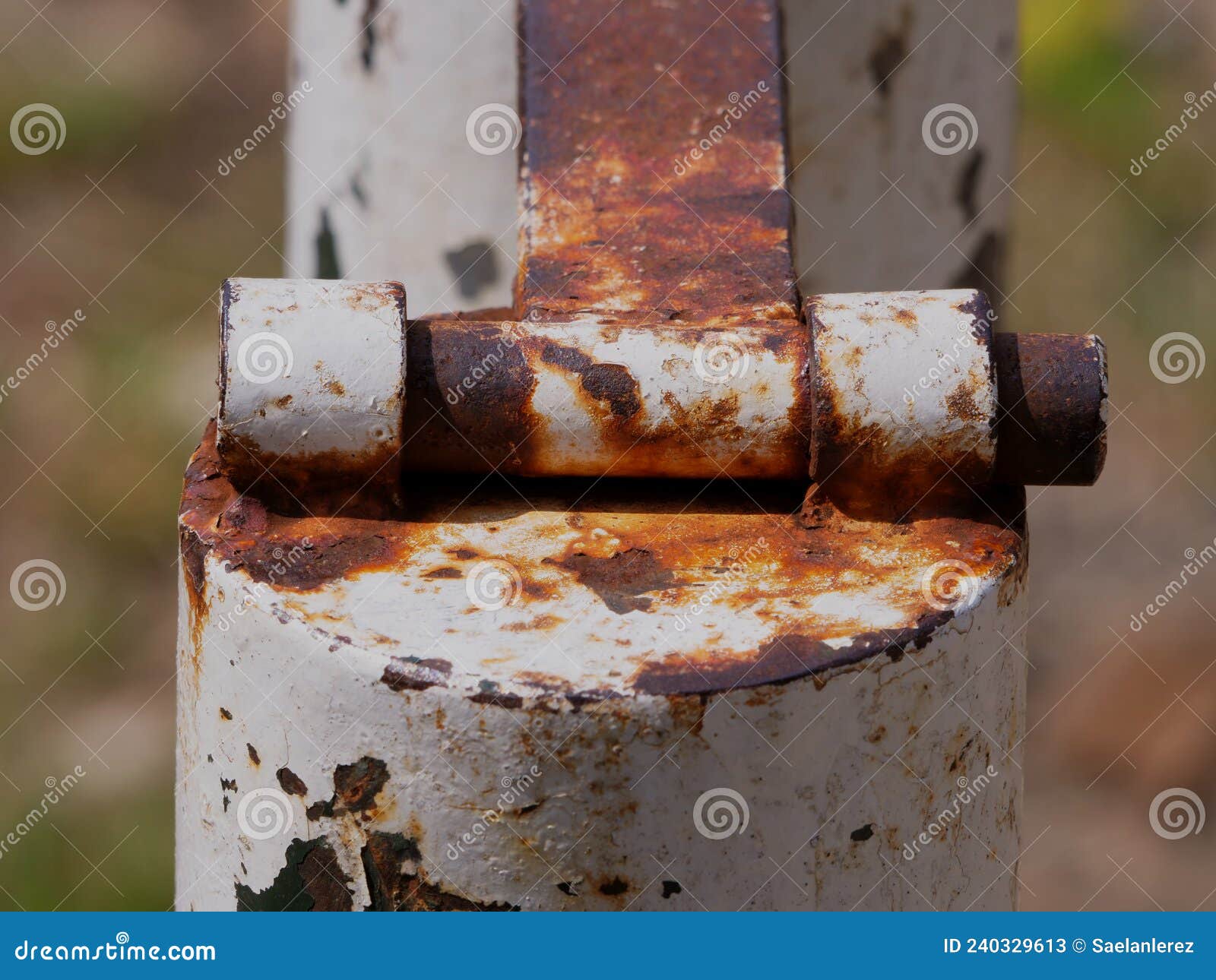 Rusty Iron, Rusty Iron Plate, Rusty Iron Pole. Stock Image - Image of ...