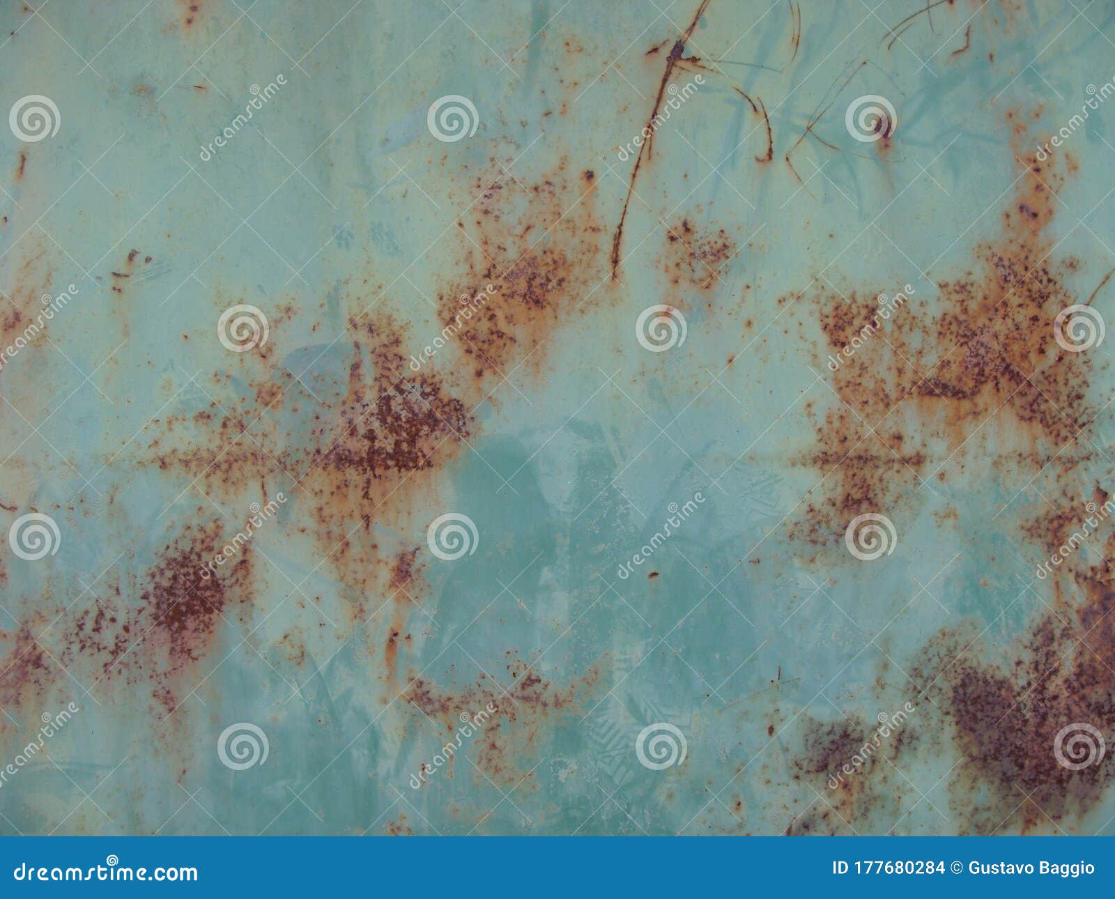 Rusty Iron Plate Texture Background Stock Photo - Image of background ...