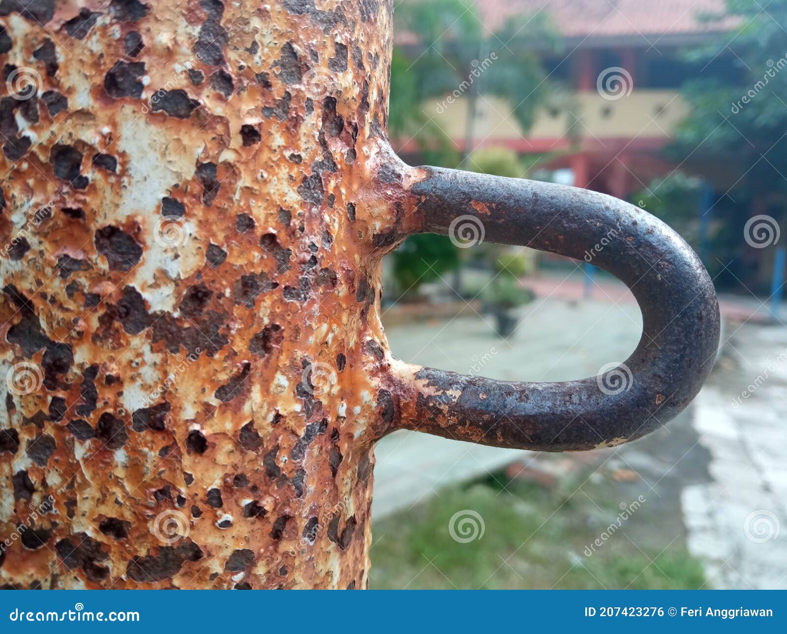 Rusty iron poles stock photo. Image of plant, produce - 207423276