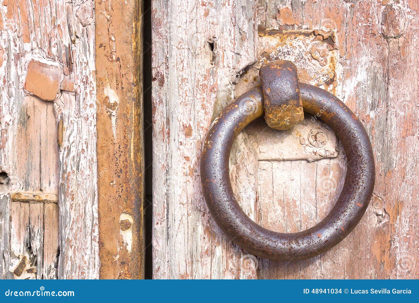 Rusty iron ring stock photo. Image of rough, ring, wallpaper - 48941034