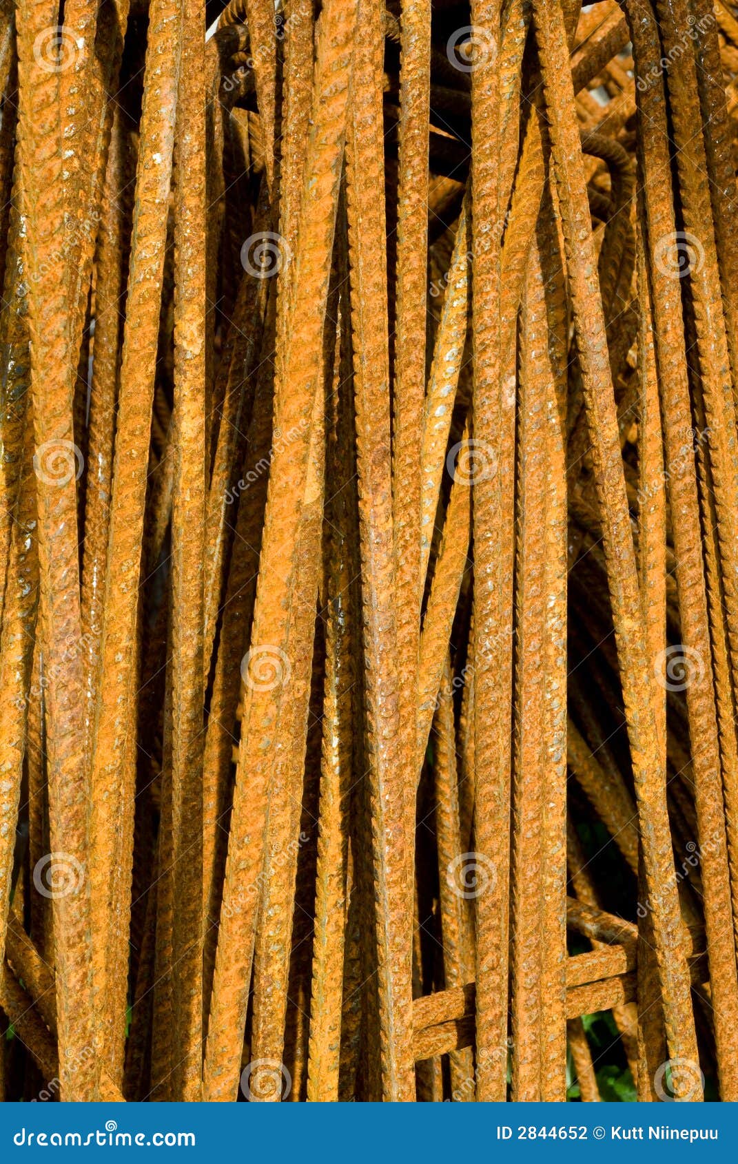 Rusty iron rods stock photo. Image of series, metal, lines - 2844652