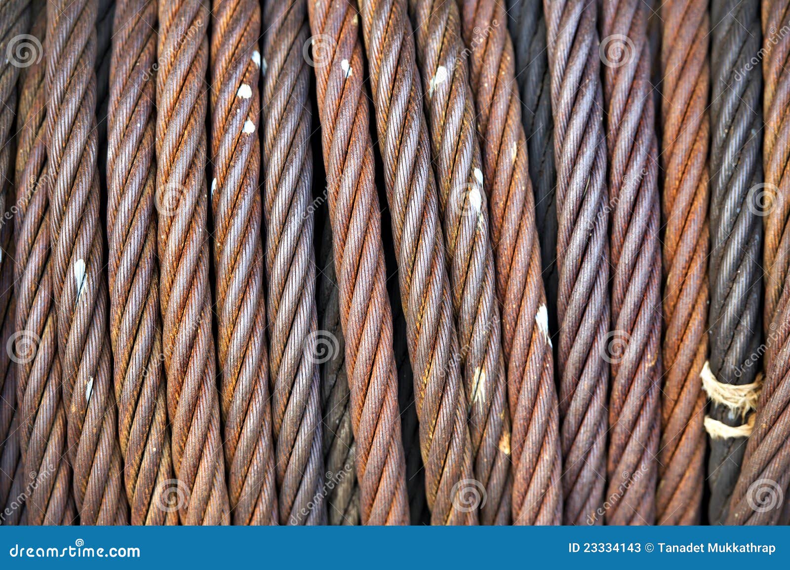 Rusty iron rope texture stock image. Image of heavy, metallic - 23334143