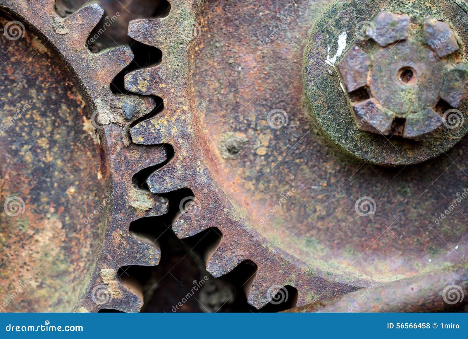 Rusty iron wheel stock photo. Image of steel, industrial - 56566458
