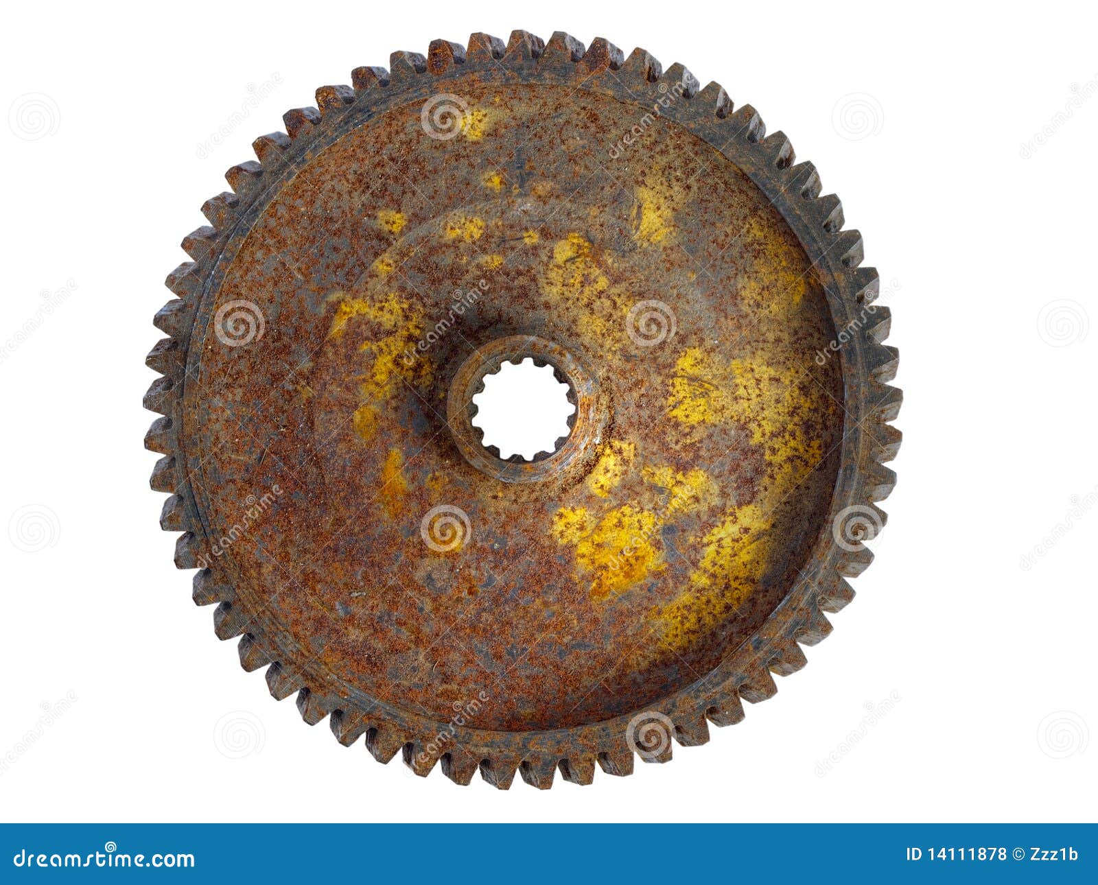 Rusty jagged wheel 1 stock photo. Image of rusty, steel - 14111878
