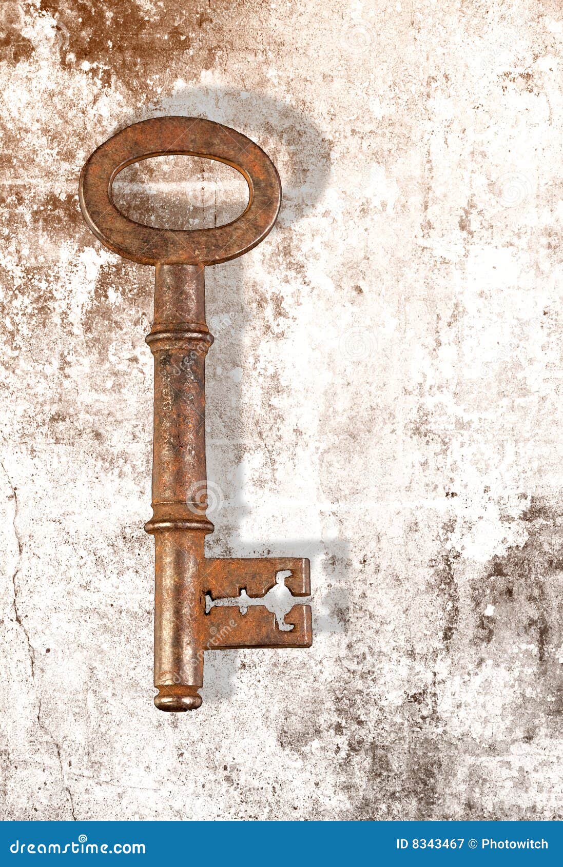 Rusty key stock image. Image of fashioned, brass, rust - 8343467