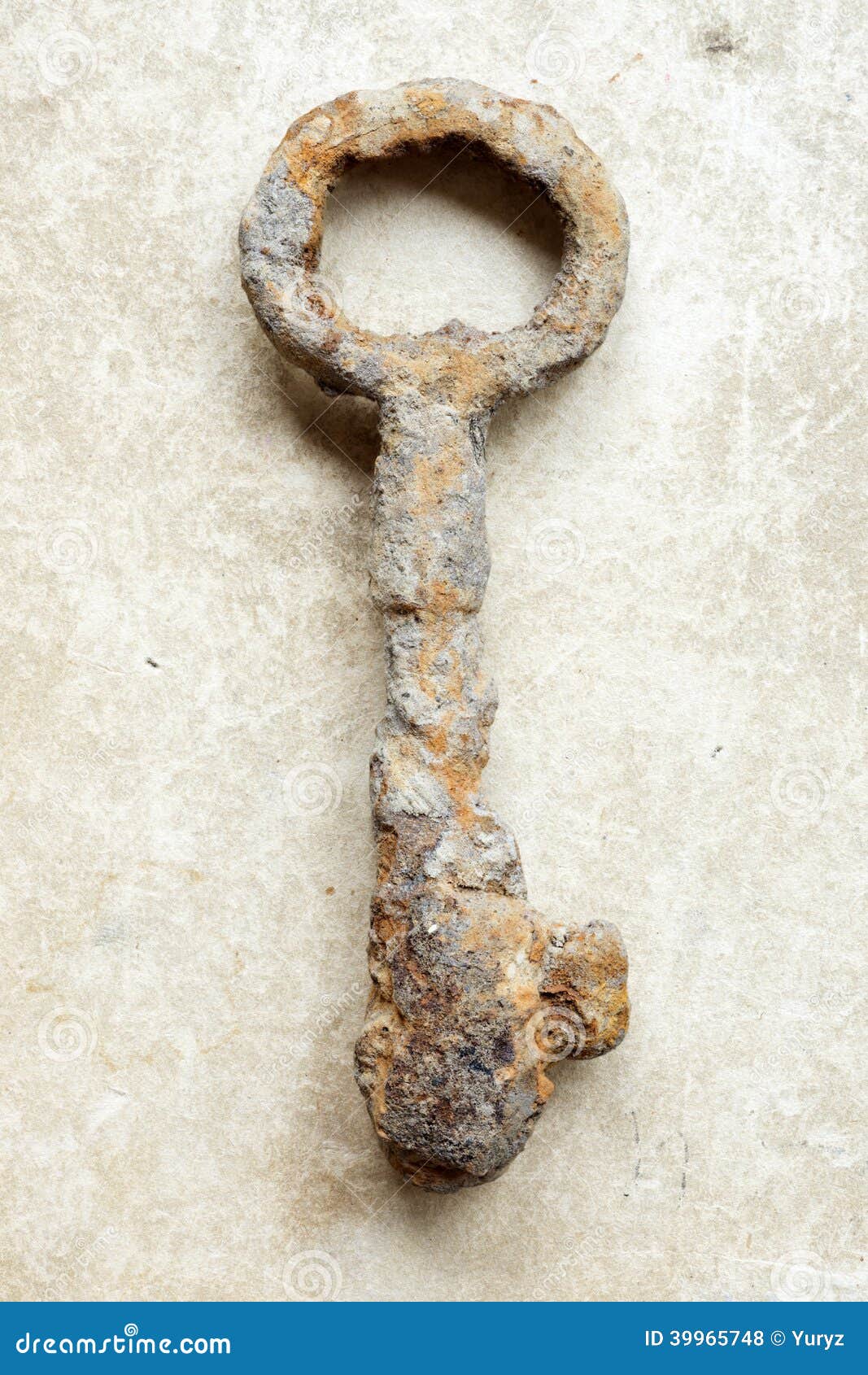 Rusty key stock photo. Image of vertical, metallic, yellow - 39965748