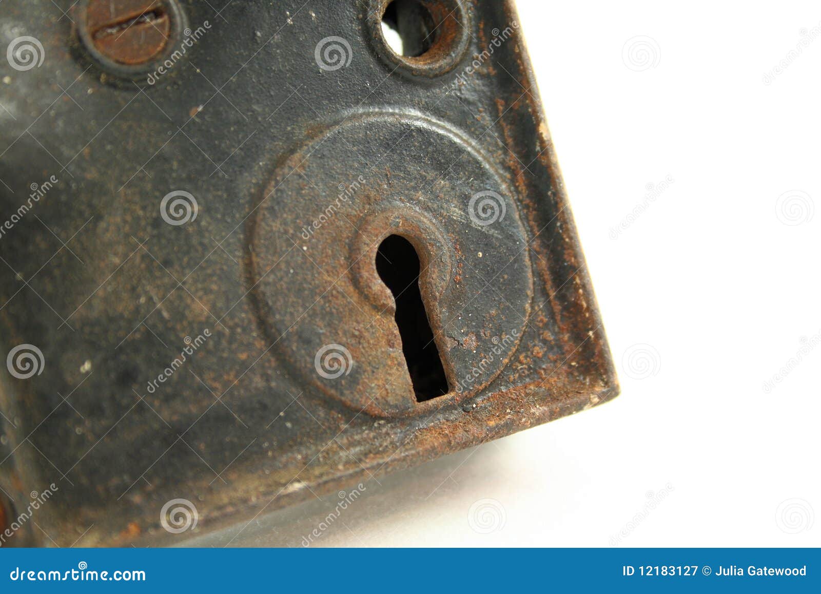 Rusty Keyhole stock image. Image of entrance, ancient - 12183127