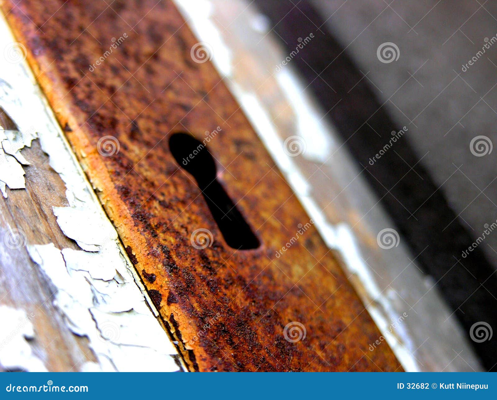 Rusty keyhole stock photo. Image of rusty, vivid, vibrant - 32682