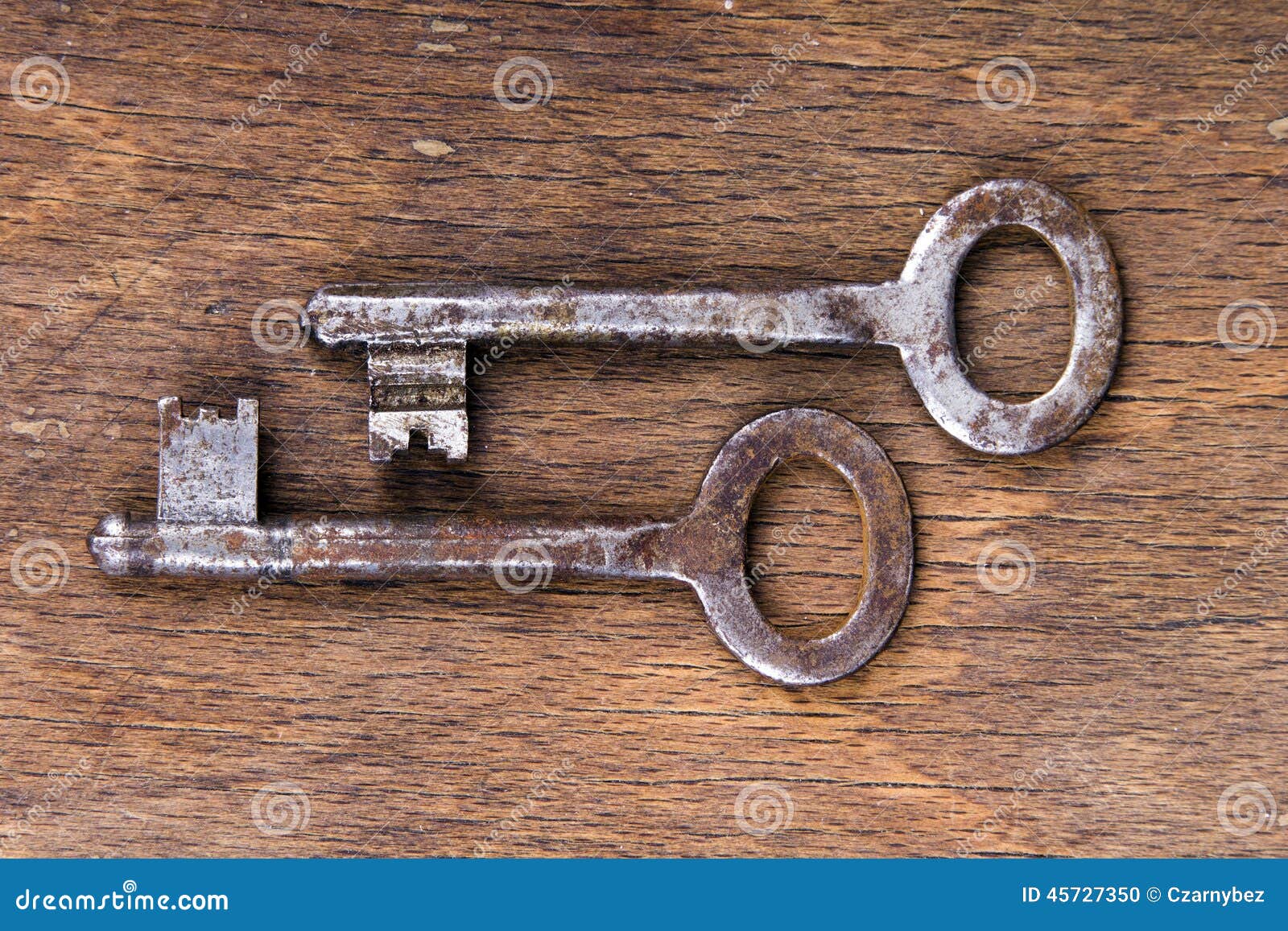 Rusty keys stock photo. Image of secure, brown, protection - 45727350