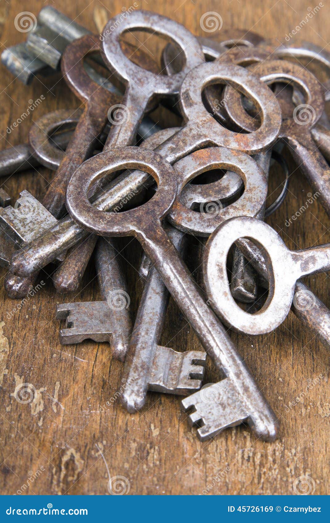 Rusty keys stock image. Image of rustic, metal, design - 45726169