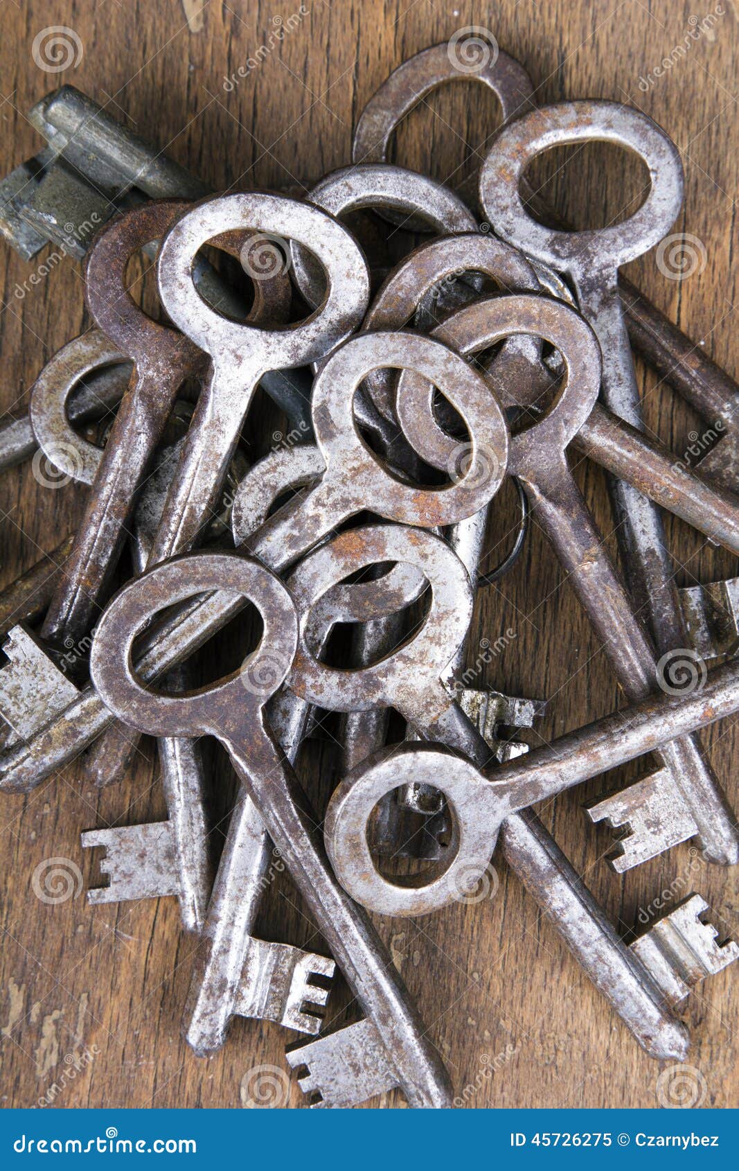 Rusty keys stock image. Image of ancient, background - 45726275