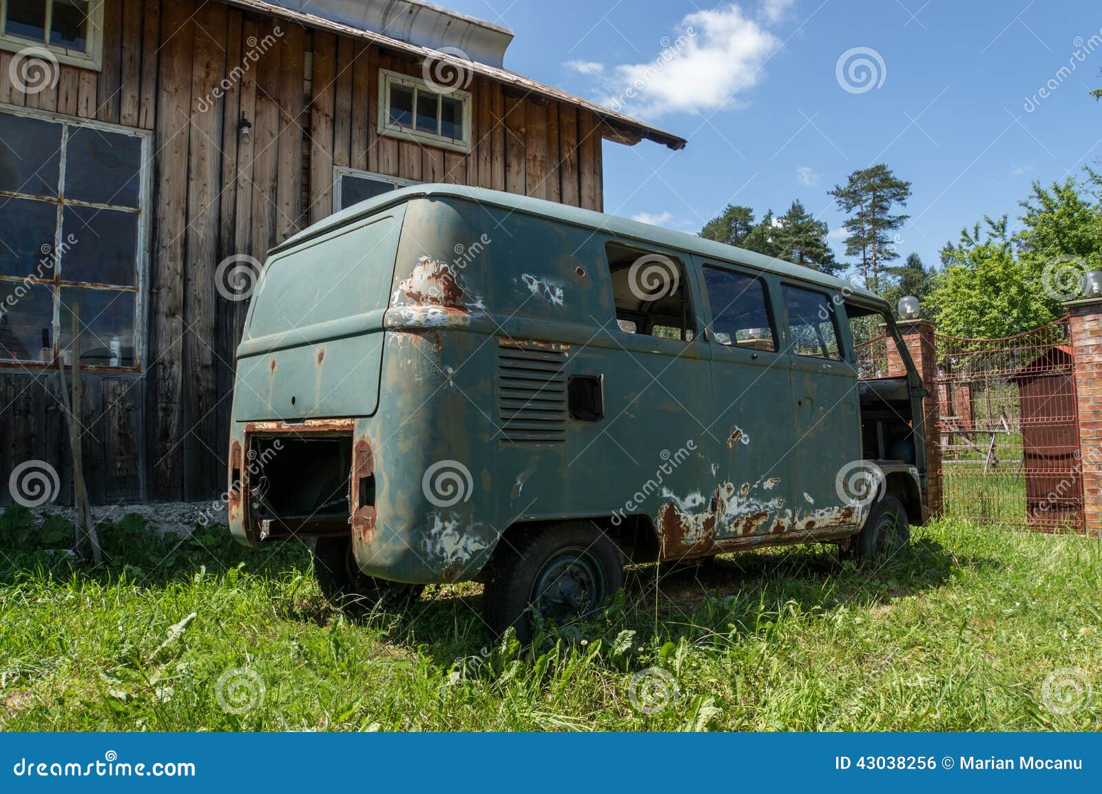 Rusty Kombi stock photo. Image of chrome, abstract, auto - 43038256