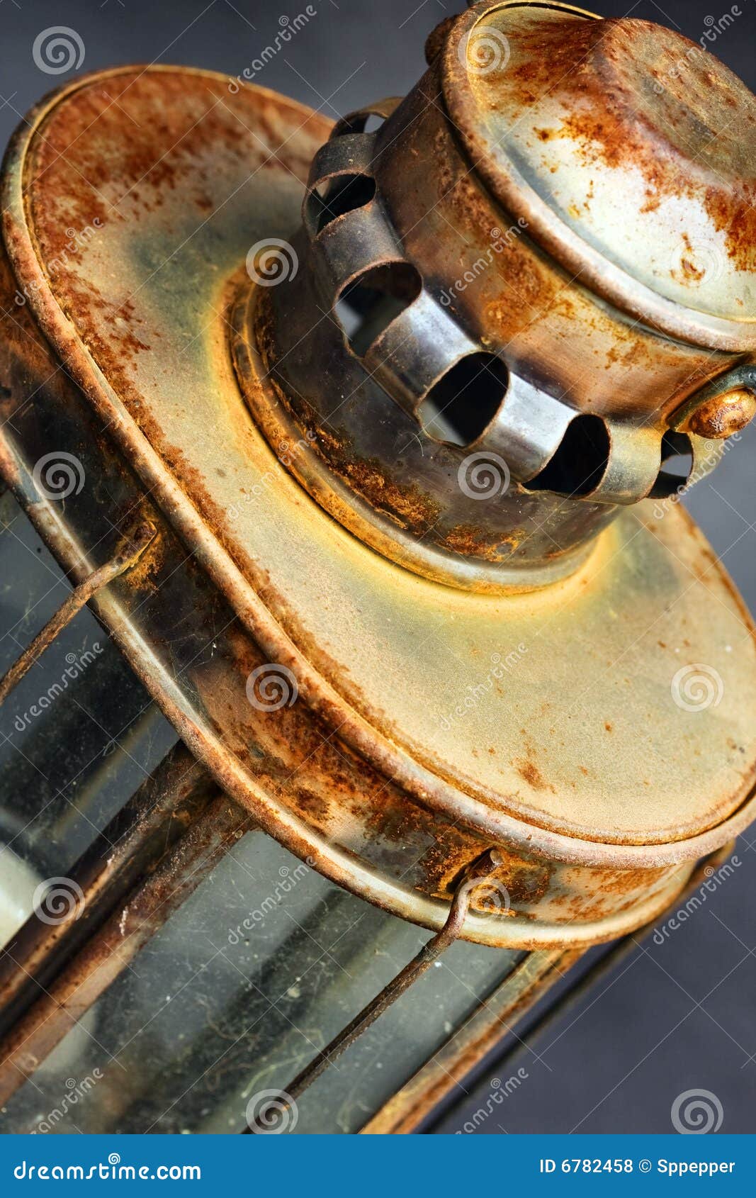 Rusty Lantern stock photo. Image of abstract, color, japan - 6782458