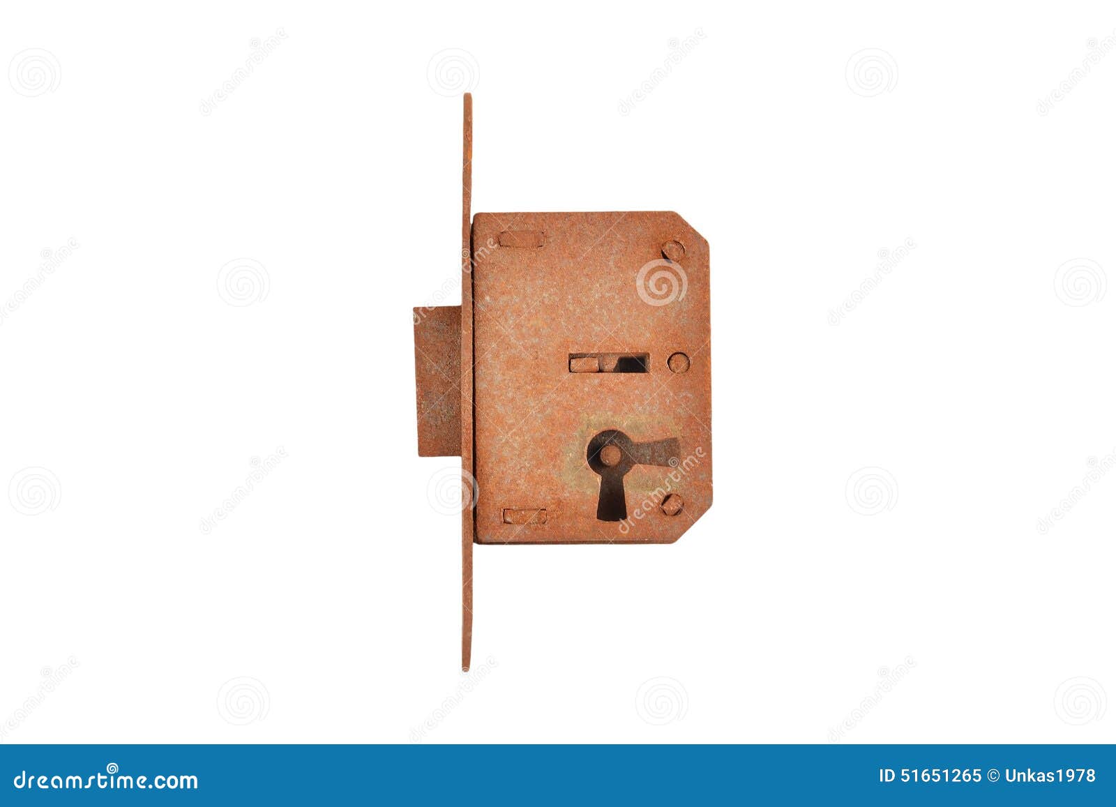 Rusty lock stock image. Image of steel, vintage, iron - 51651265