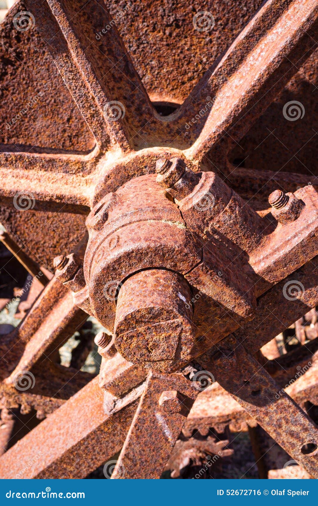 Rusty machine stock photo. Image of dented, gears, equipment - 52672716