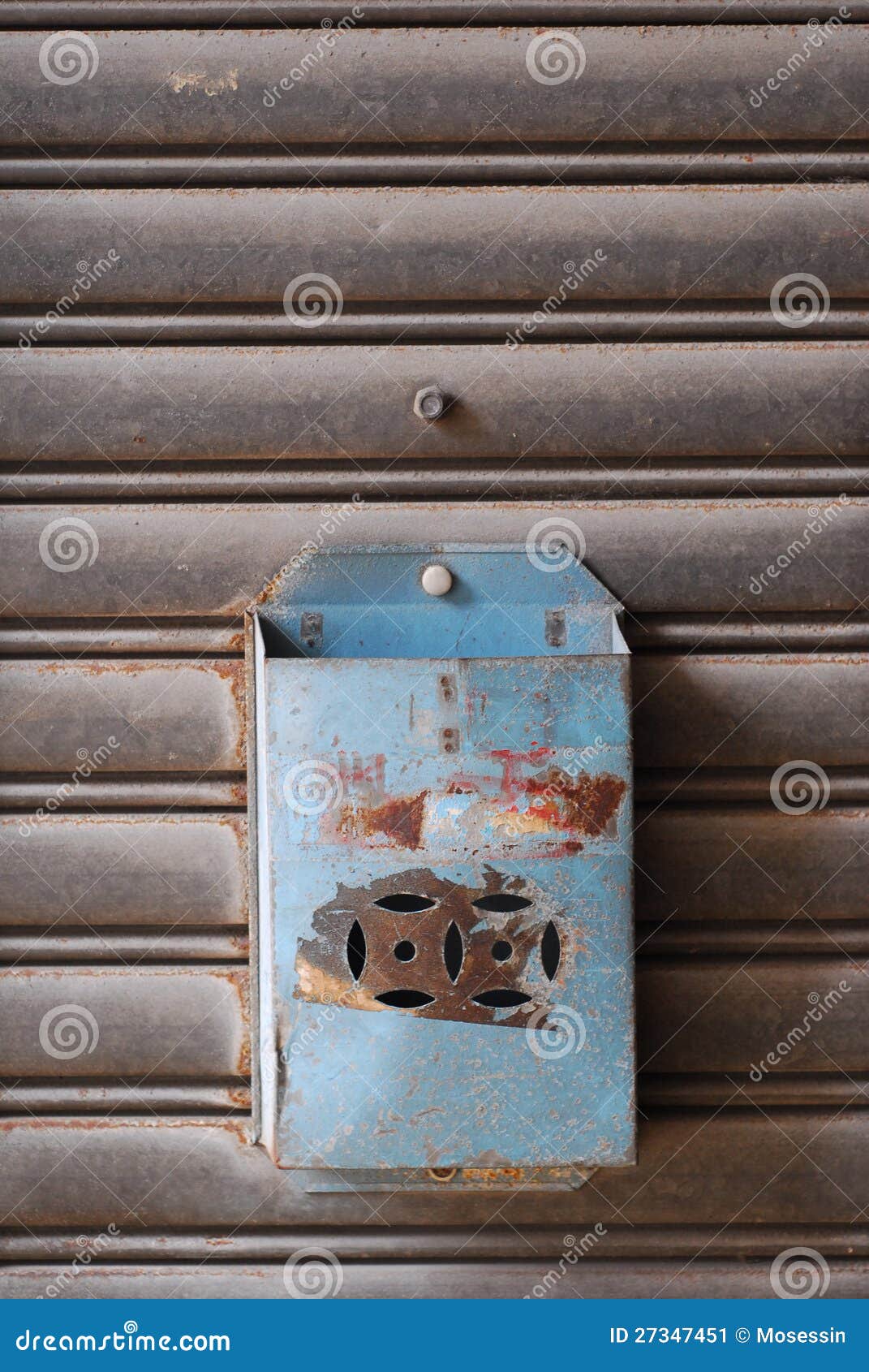 Rusty mailbox stock image. Image of rusty, hang, stain - 27347451