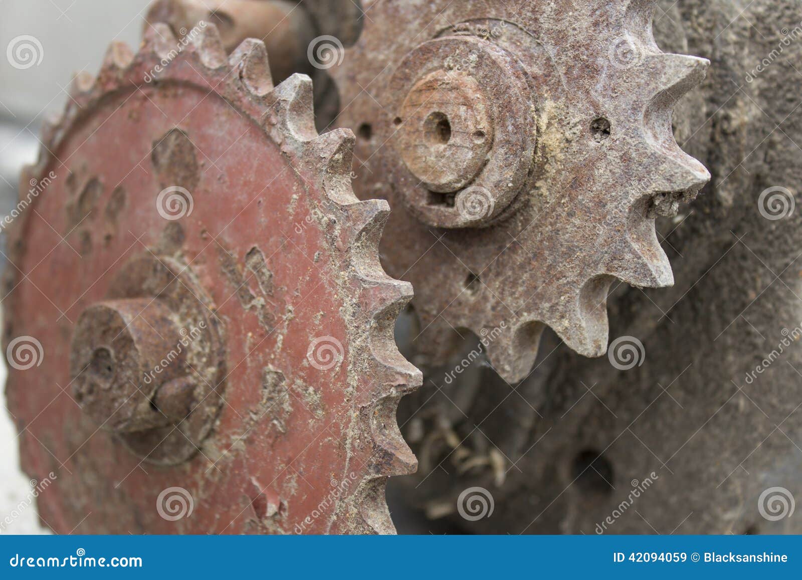 Rusty mechanism stock image. Image of device, detail - 42094059