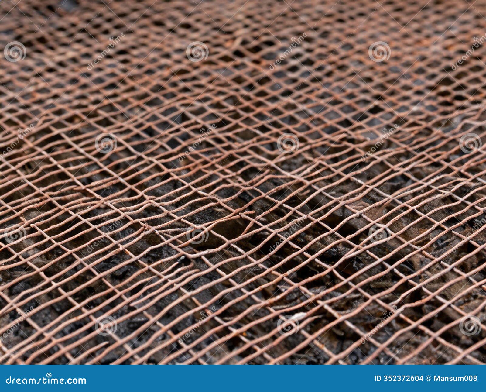 Rusty Mesh Grid Texture Background Stock Photo - Image of steel ...