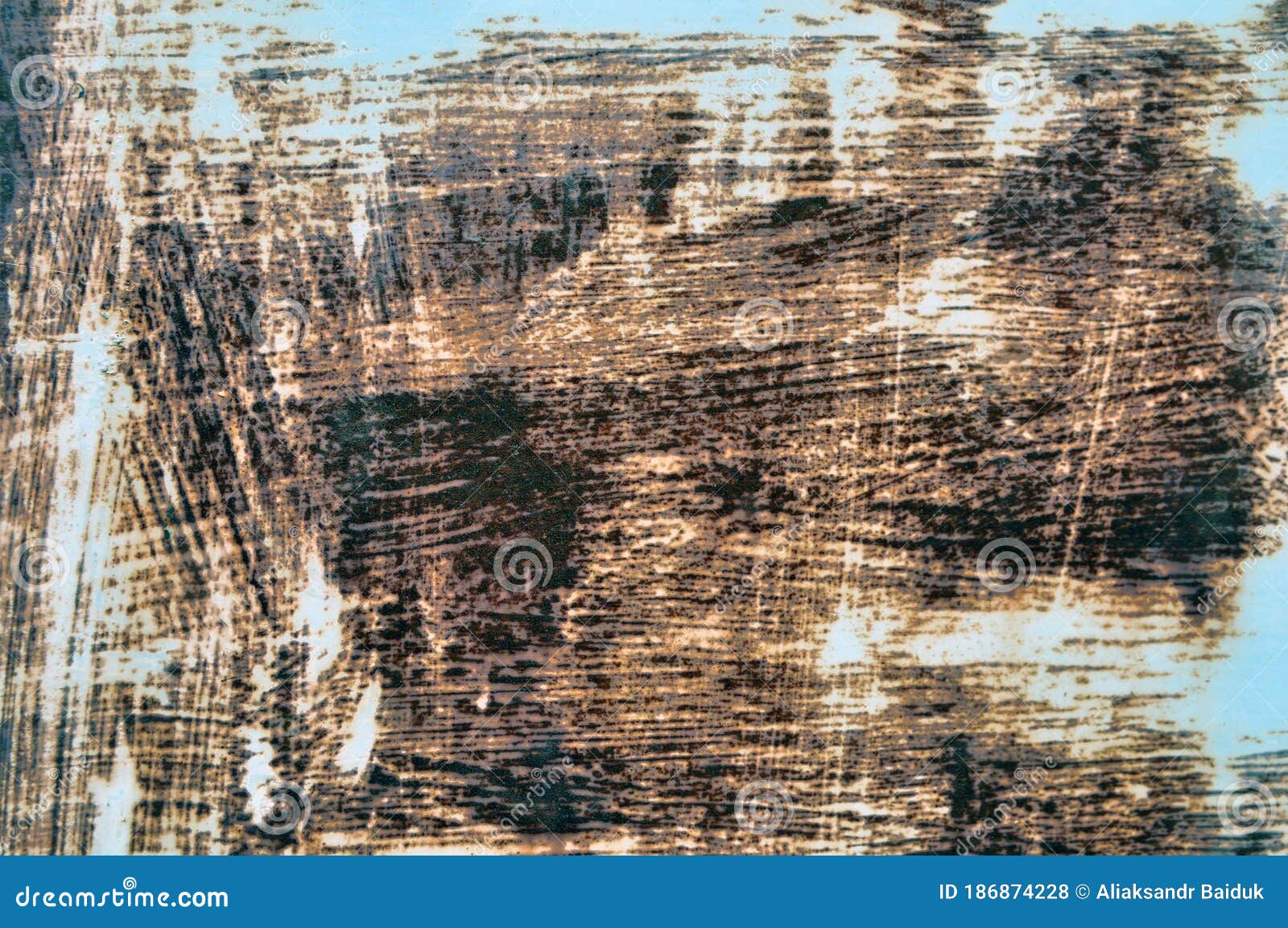 Rusty Metal Background with Streaks of Rust Stock Photo - Image of ...