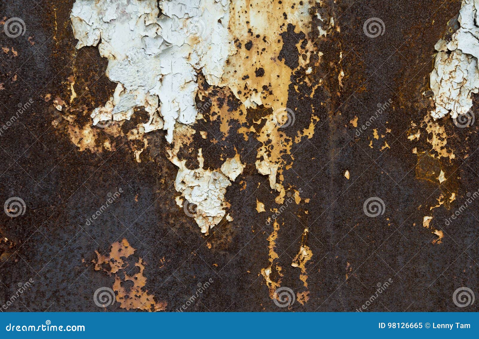 Rusty Metal Background with Streaks of Rust. Stock Image - Image of ...