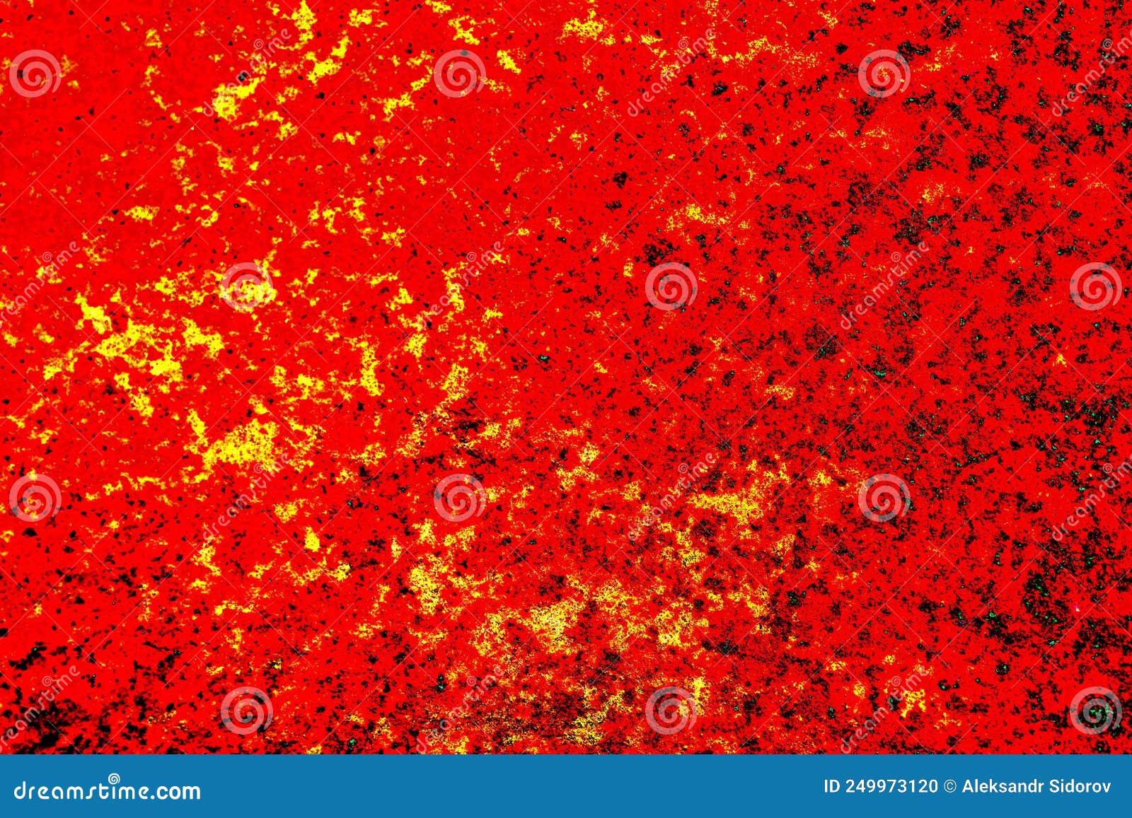 Rusty Metal Background. Texture of Colored Steel. Changed Color Scheme ...