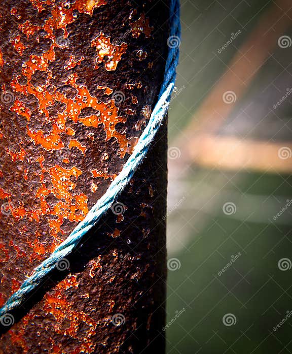 Rusty metal bar stock photo. Image of textured, heavy - 30659476